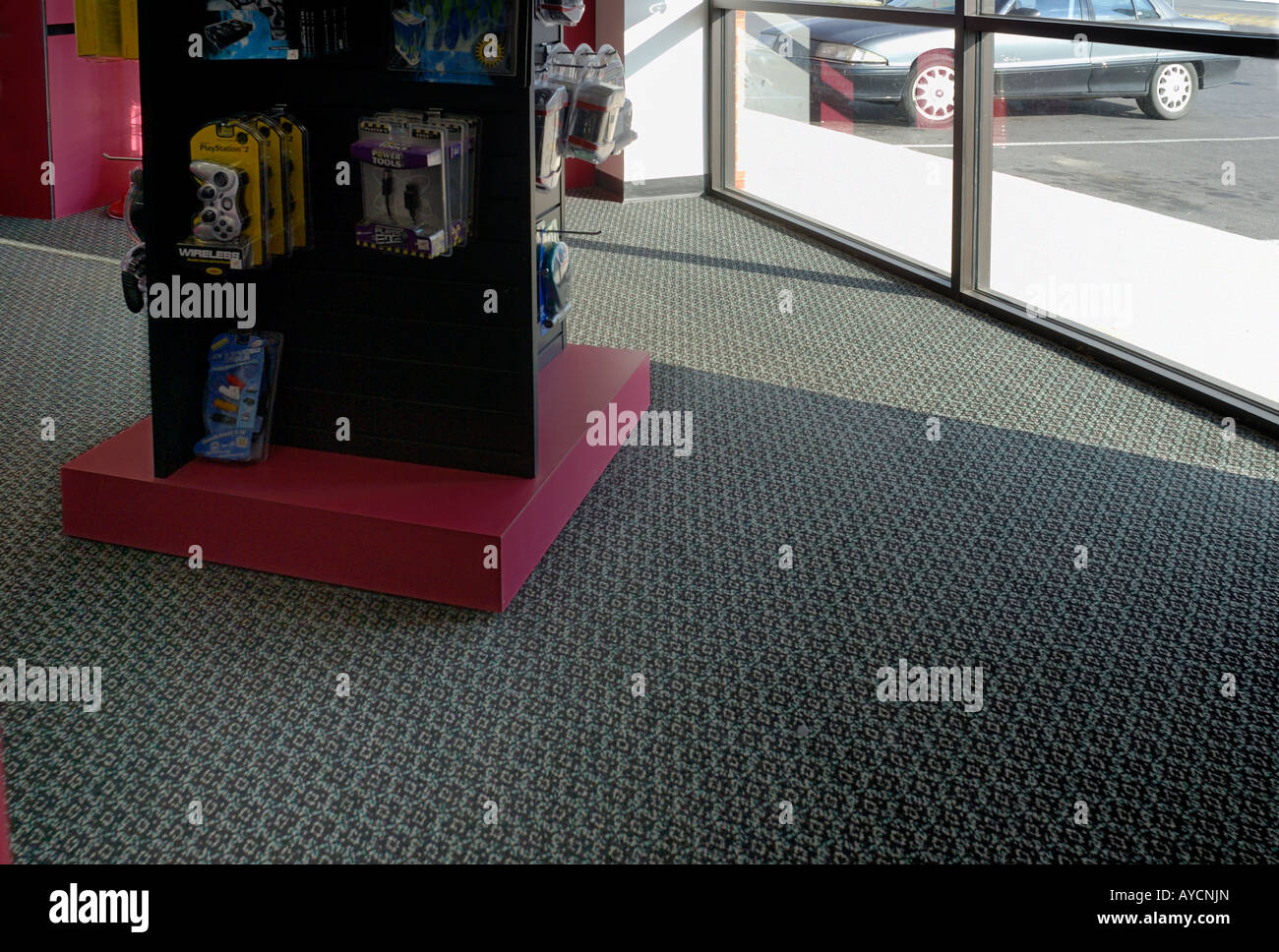 Video store interior Stock Photo - Alamy