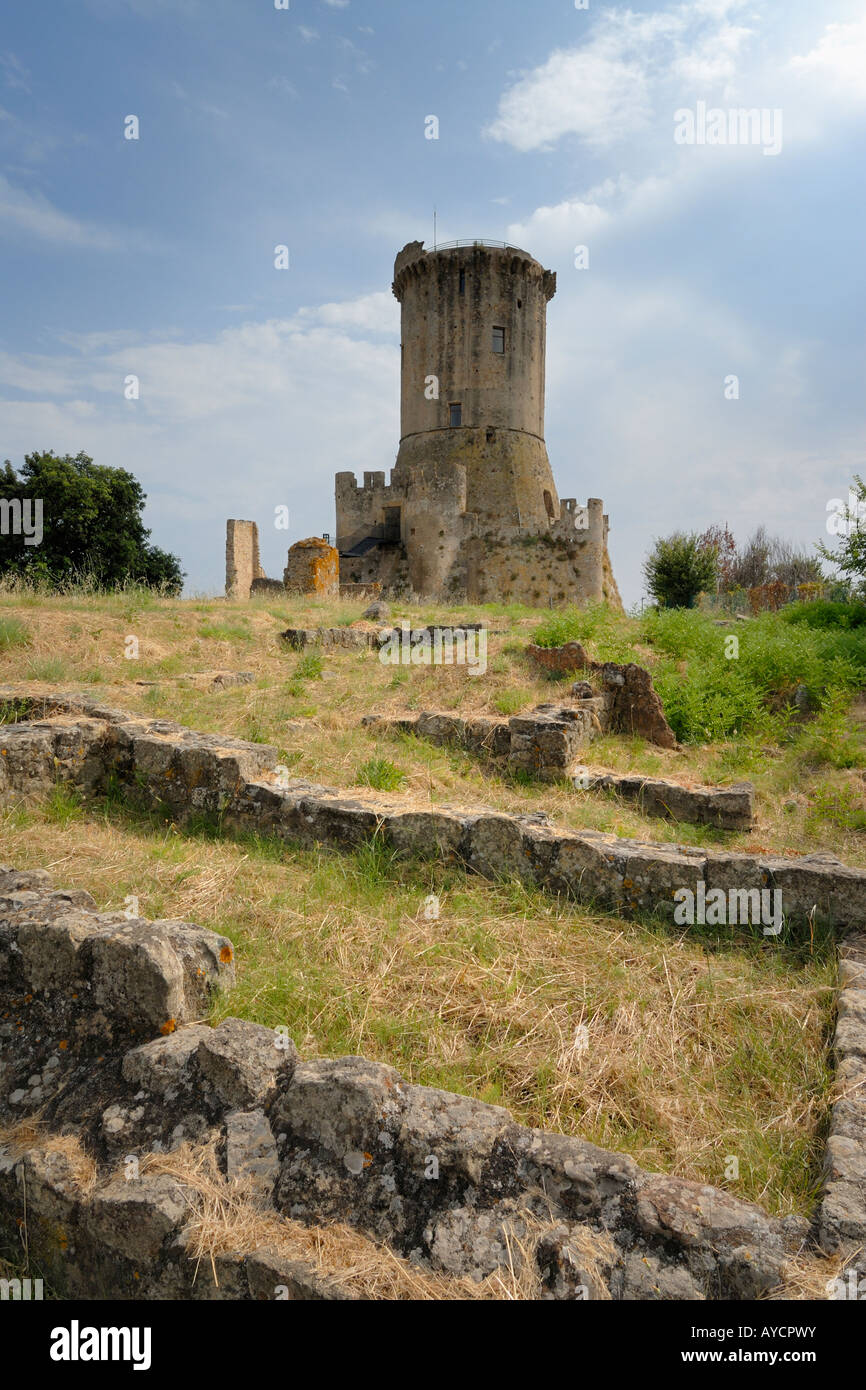 Velia Italy Archaeological remains of the ancient town of Elia Stock ...
