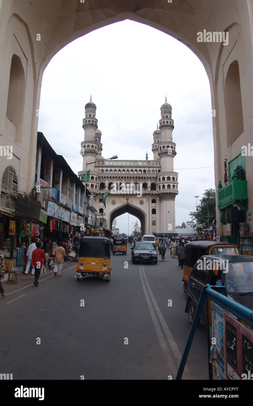 A view of Charminar, Hyderabad Stock Photo - Alamy