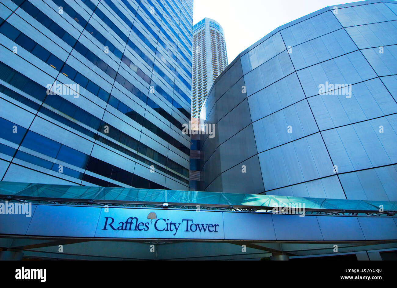 RAFFLES CITY TOWER CENTER CENTRE shopping mall Raffles Place Plaza ...