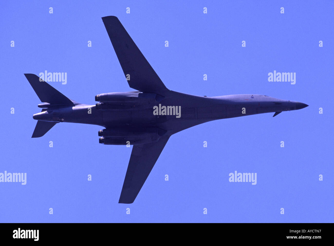 Boeing B-1B Lancer operated by the US Air Force Stock Photo - Alamy