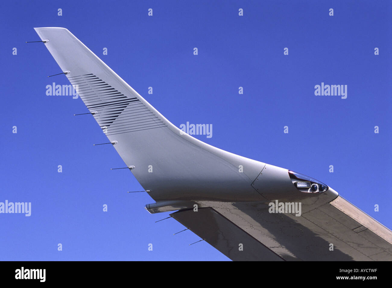 Embraer ERJ-190 winglet Stock Photo - Alamy