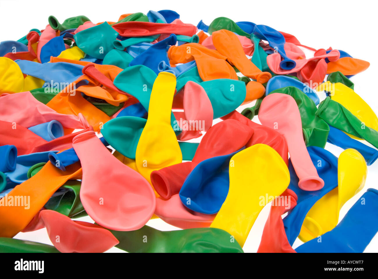 colored balloon non inflate noninflate rubber deflate deflated air play ...