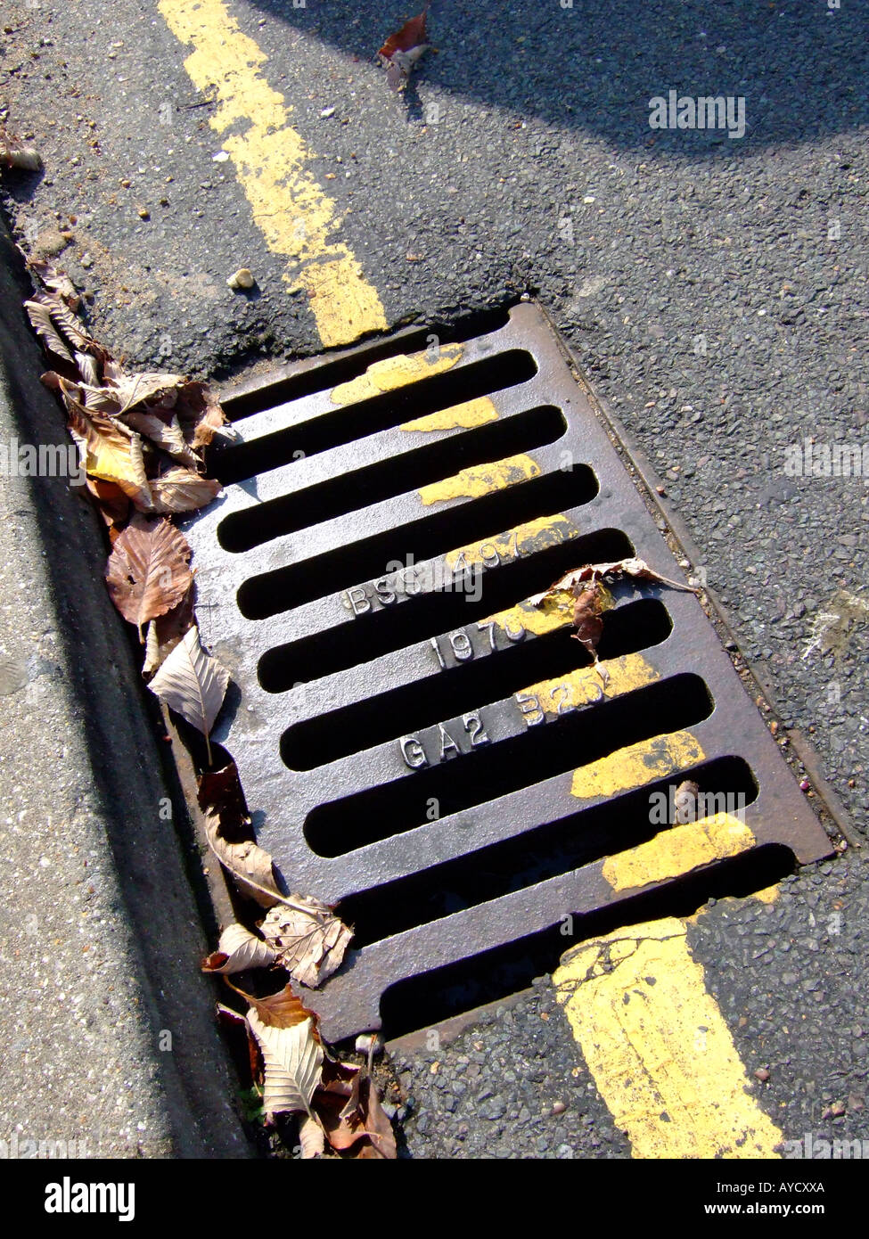 iron drain grating Stock Photo - Alamy