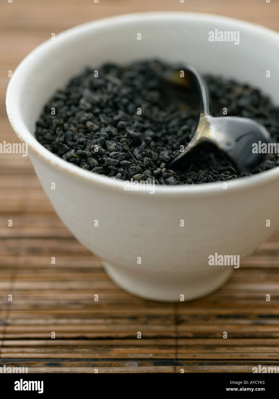 Gunpowder tea leaves hi-res stock photography and images - Alamy