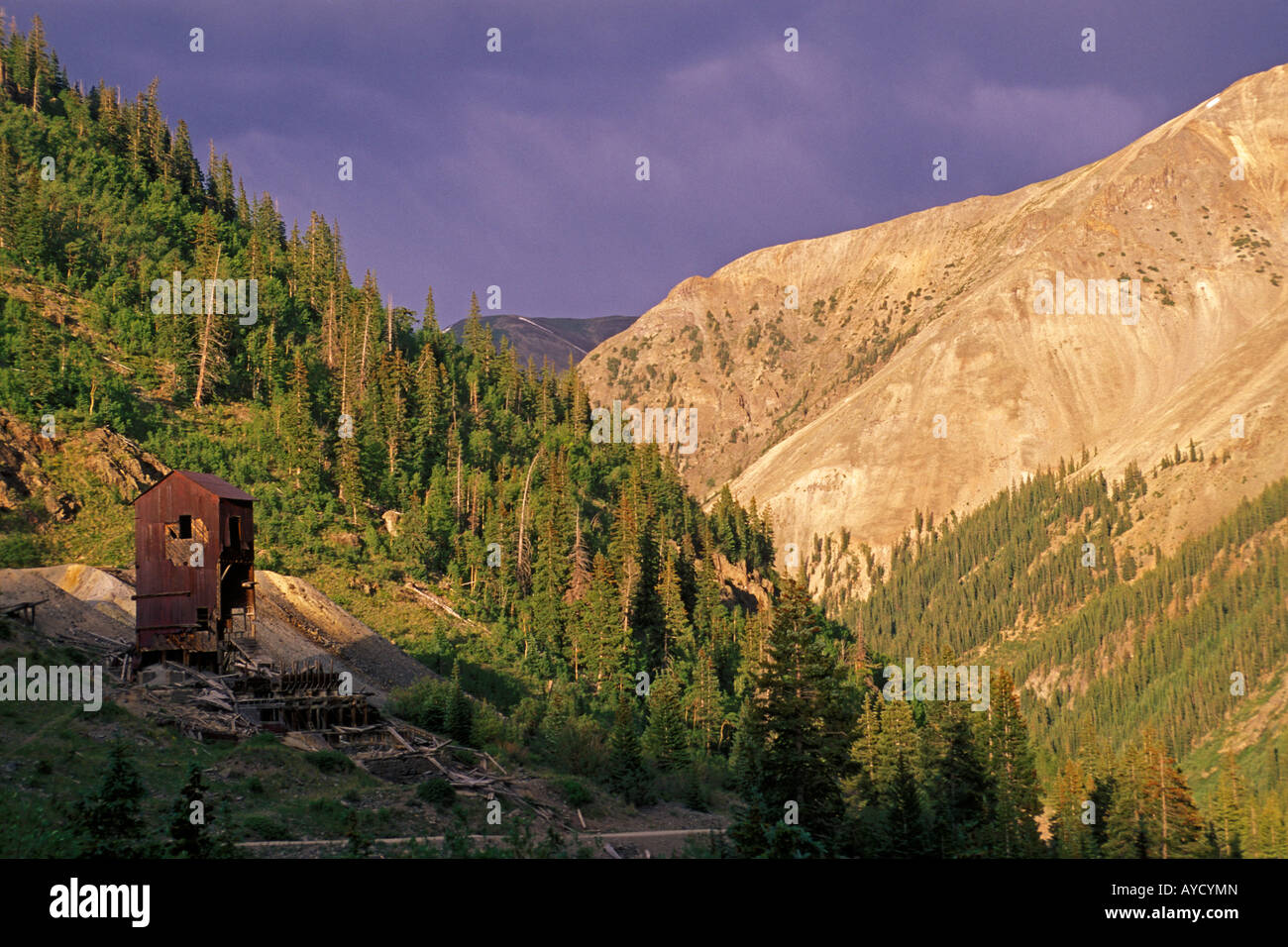 Empire Chief Mill, Alpine Loop Scenic Byway, San Juan Mountains ...