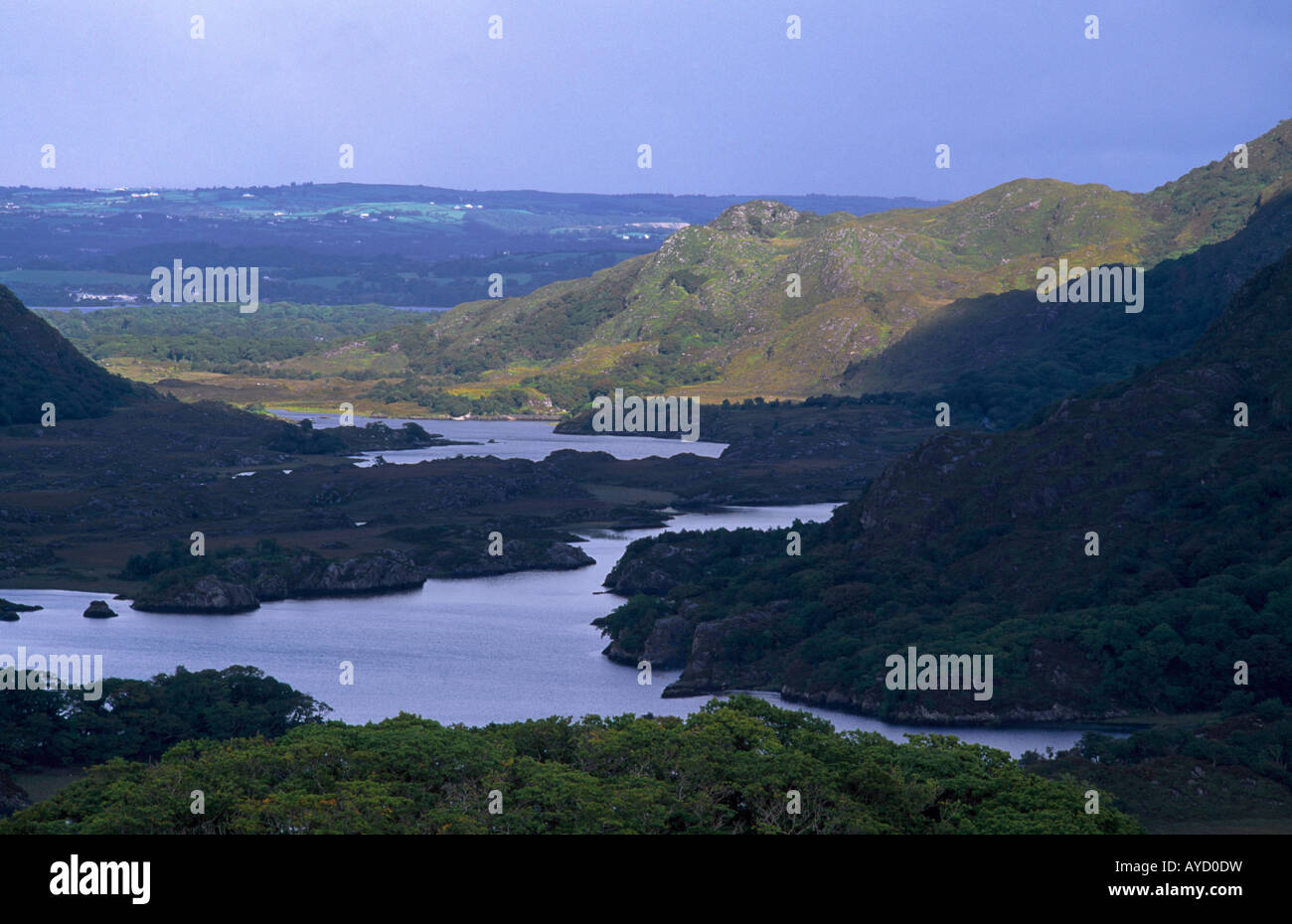 Upper Lake in Killarney National Park County Kerry Ireland Stock Photo ...
