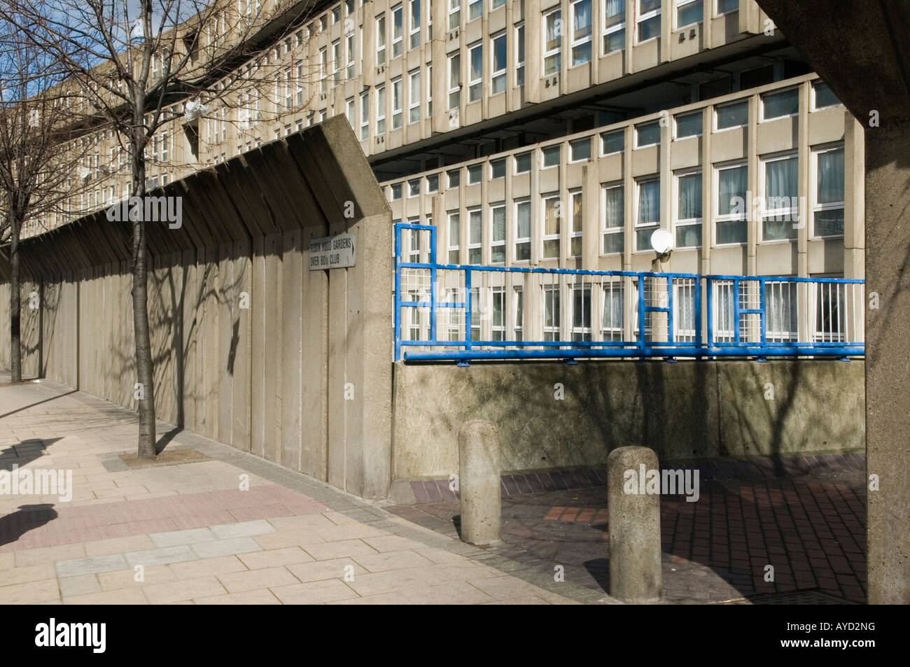 Brutalist Architecture Robin Hood Gardens local authority council ...