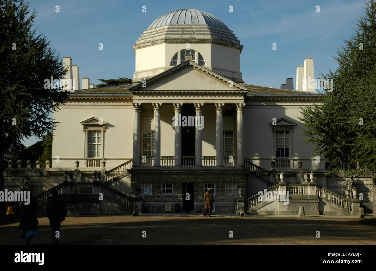 View of Chiswick House London England Stock Photo - Alamy