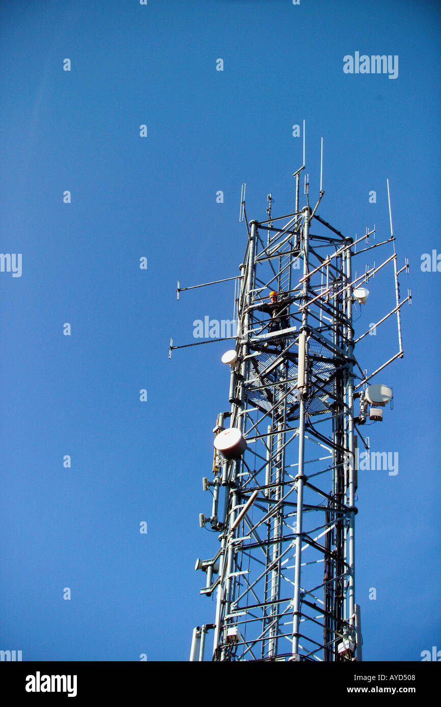 Satellite Tower High Resolution Stock Photography and Images - Alamy