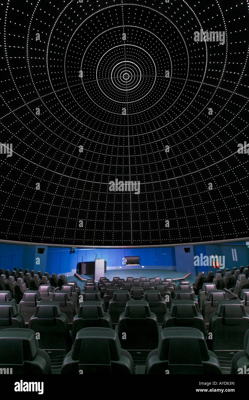 Intech Planetarium Winchester Stock Photo - Alamy