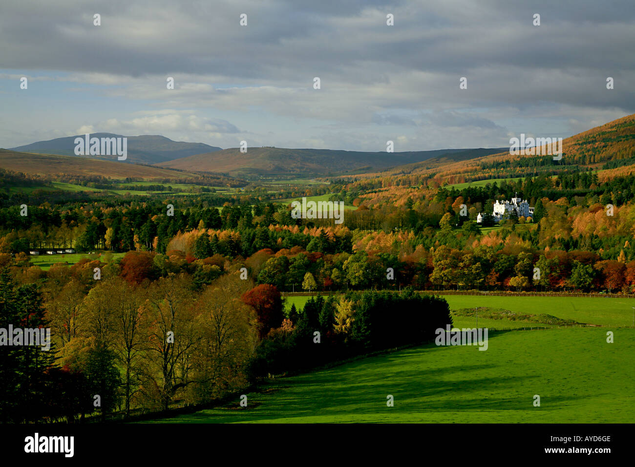 UK Scotland Tayside Blair Castle Glen Garry Blair Atholl near Pitlochry ...