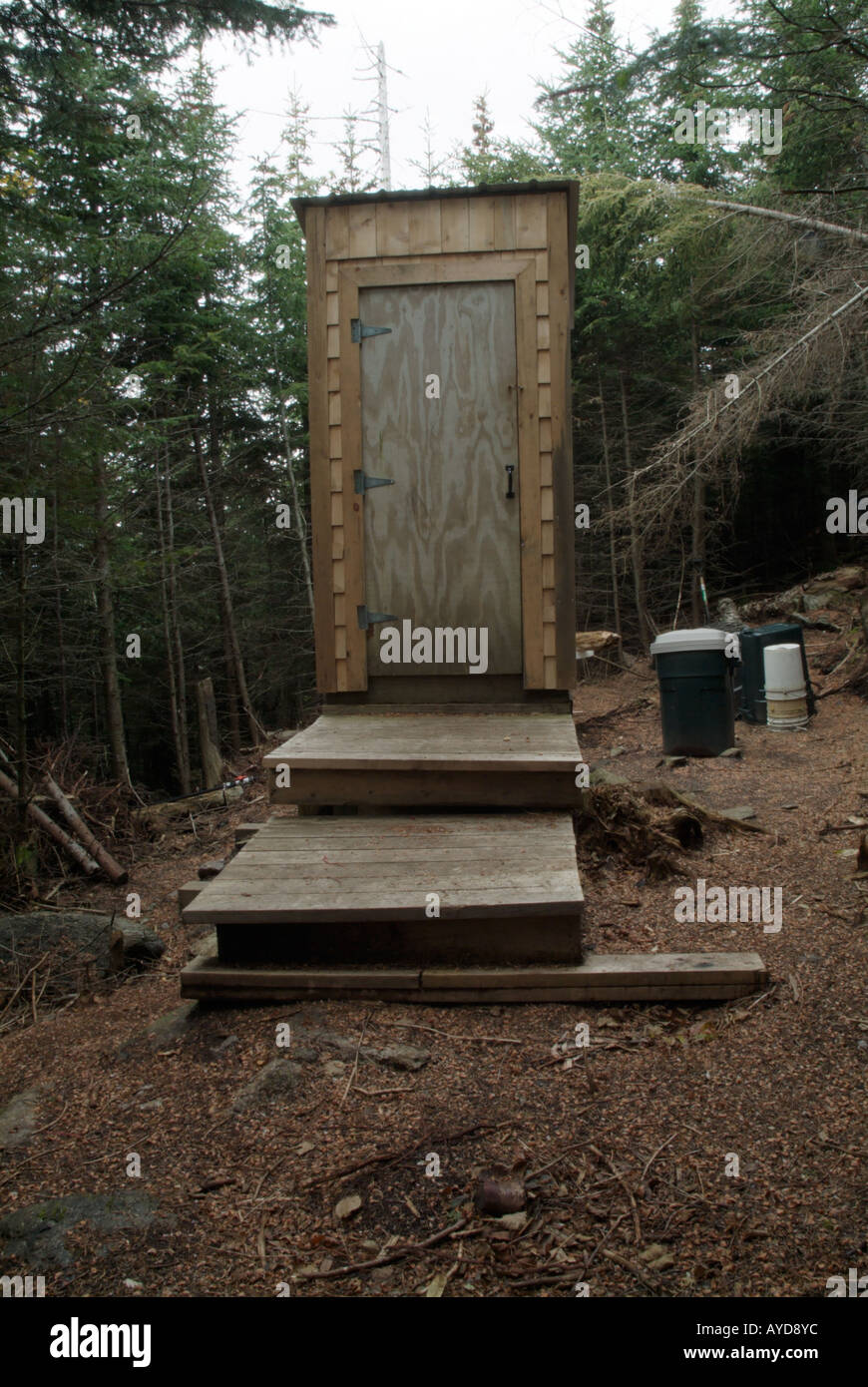 Bio Sun Composting toilet in the White Mountain National Forest hike ...