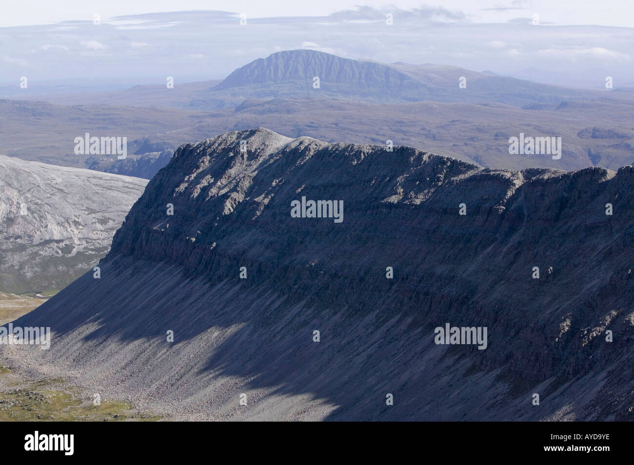 Foinaven, and Ben Hope, Sutherland, Scotland, UK Stock Photo - Alamy