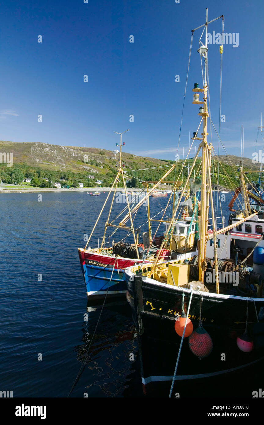 Fishing boats at Ullapool, Scotland, UK Stock Photo - Alamy