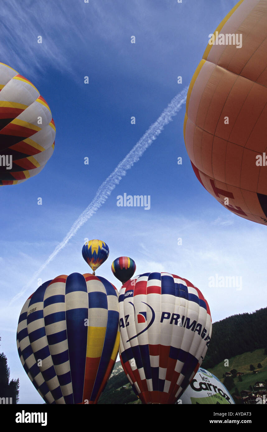 Hot air ballooning Stock Photo - Alamy