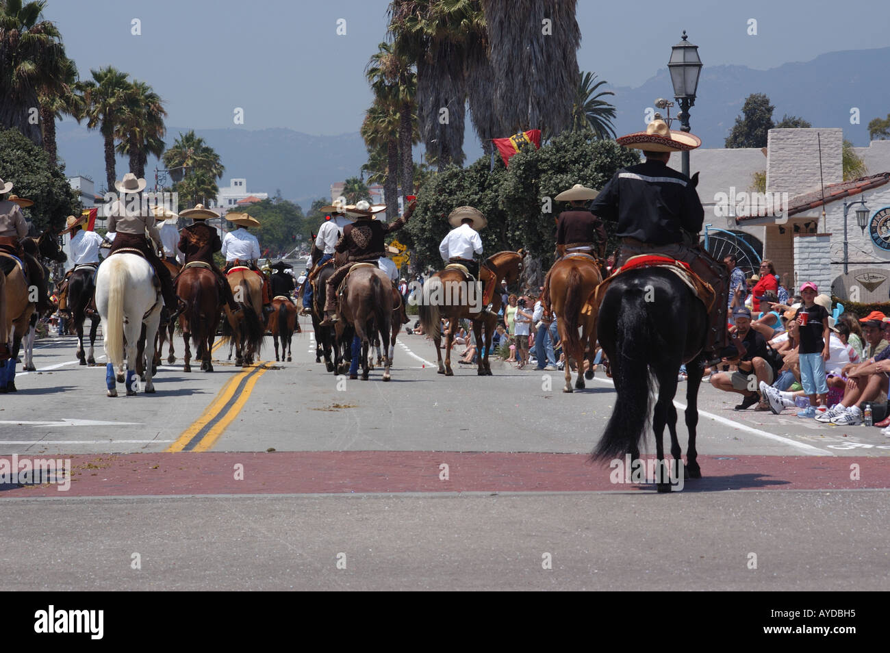 Old spanish days fiesta santa barbara hi-res stock photography and ...