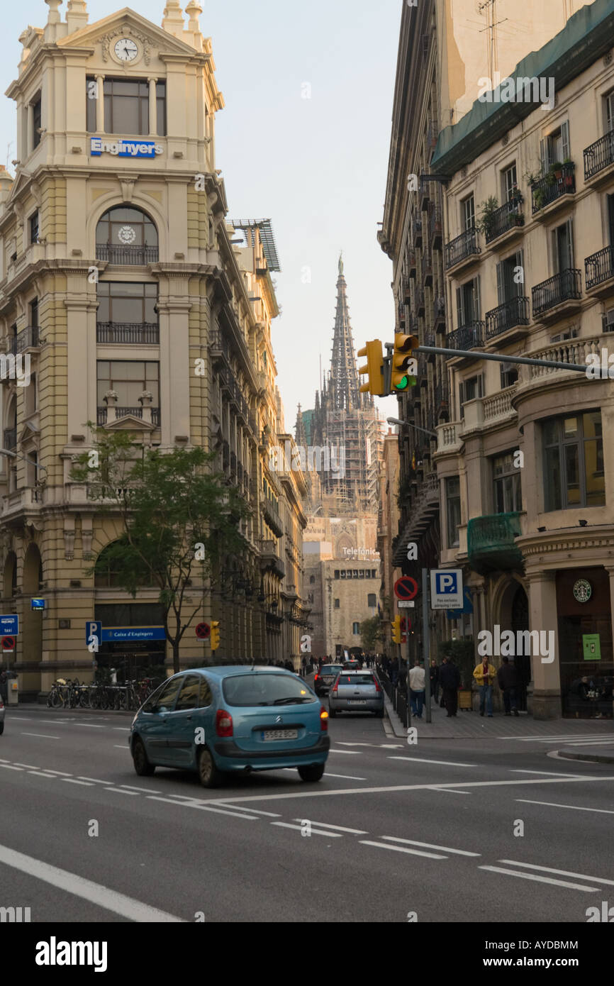 Via laietana hi-res stock photography and images - Alamy