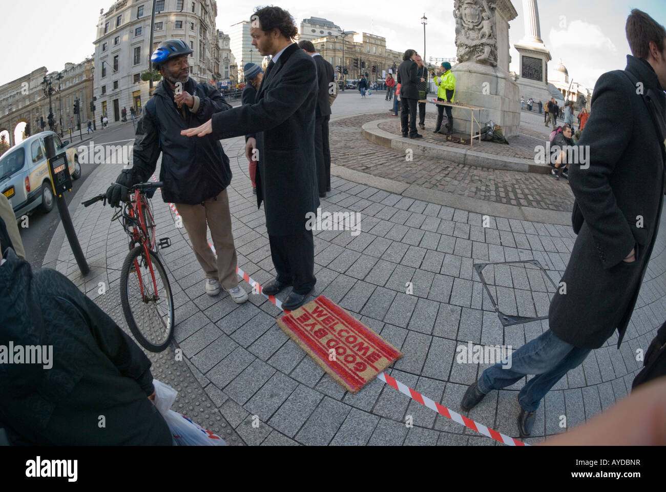 Advising a citizen at the CSG (citizens supporting government) 'Freedom ...
