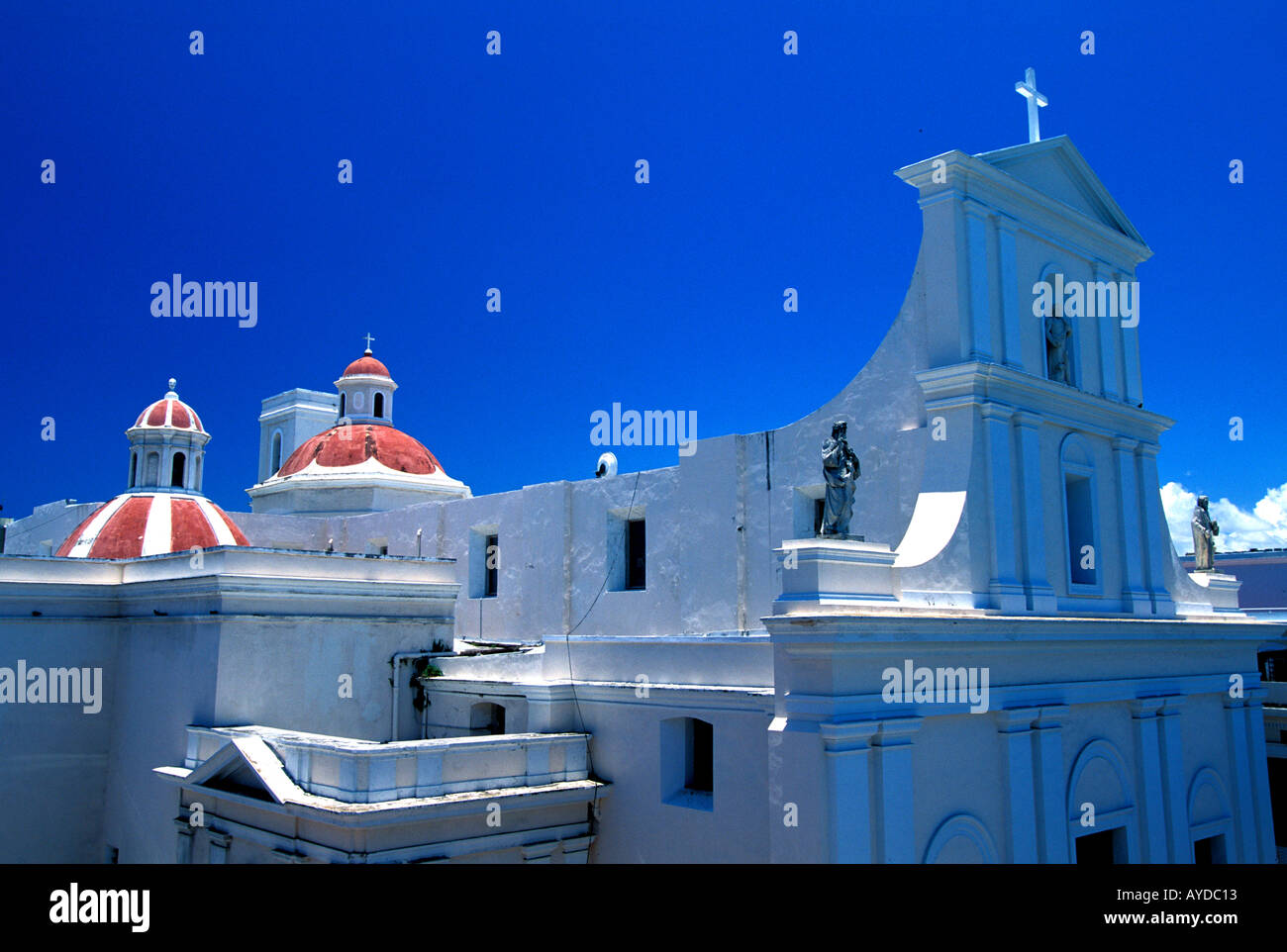 Puerto Rico Old San Juan Cathedral Stock Photo - Alamy