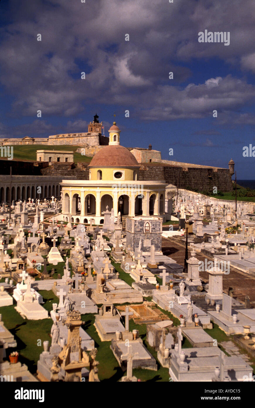 Puerto Rico Old San Juan Cemetery Stock Photo - Alamy