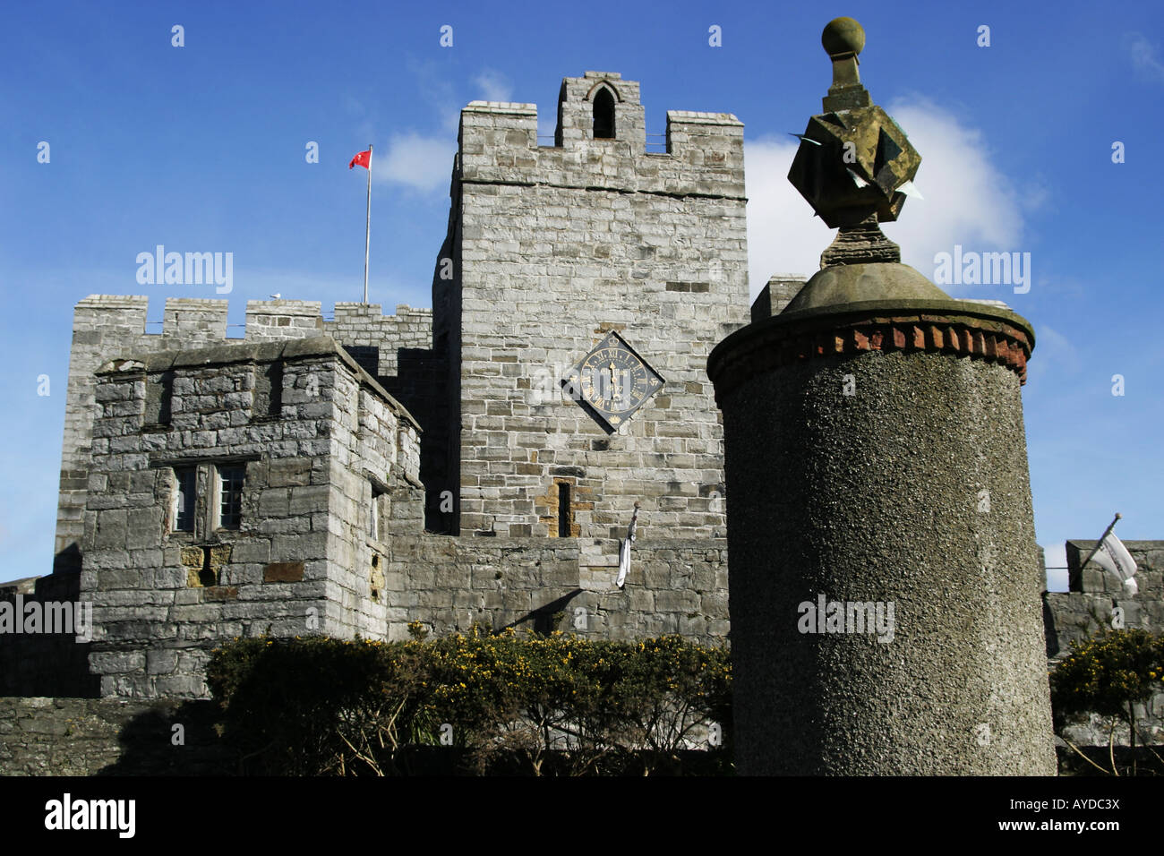 Castle Rushen Castletown Isle of Man Stock Photo - Alamy