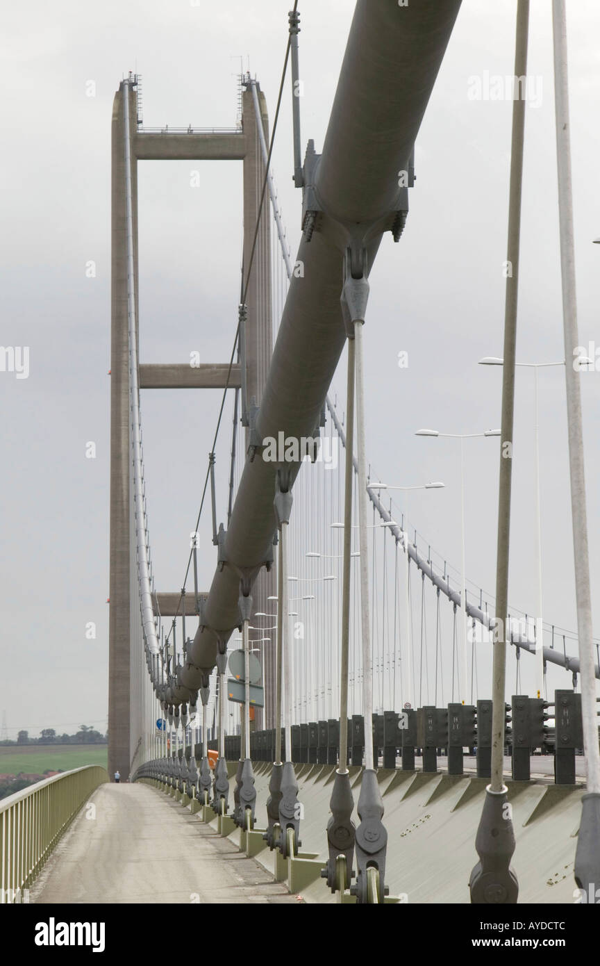 the Humber Bridge, near Hull, yorkshire, UK Stock Photo - Alamy