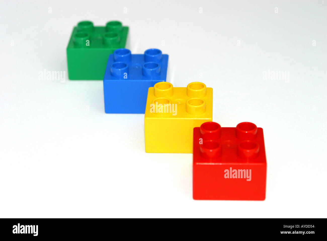 Childs plastic building bricks Stock Photo - Alamy