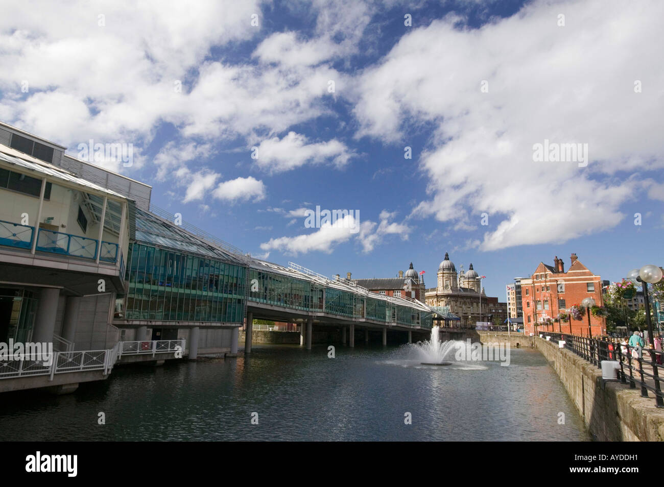 Princess Quay shopping centre in Hull City centre, Yorkshire, UK Stock ...
