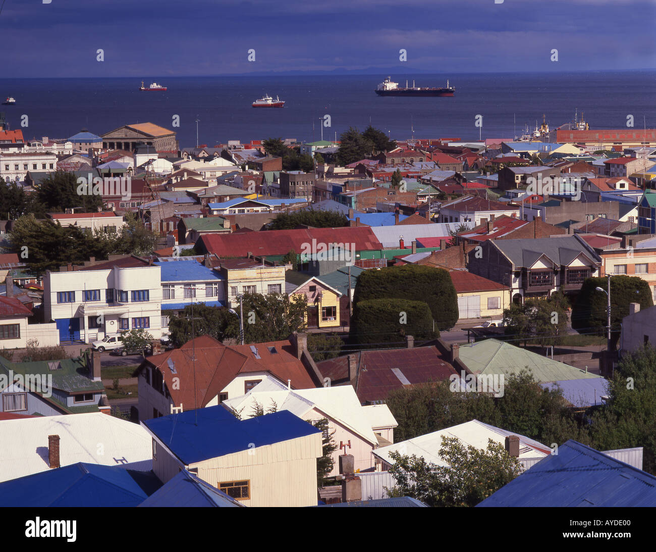 Chile Patagonia Punta Arenas Strait of Magellan Stock Photo - Alamy