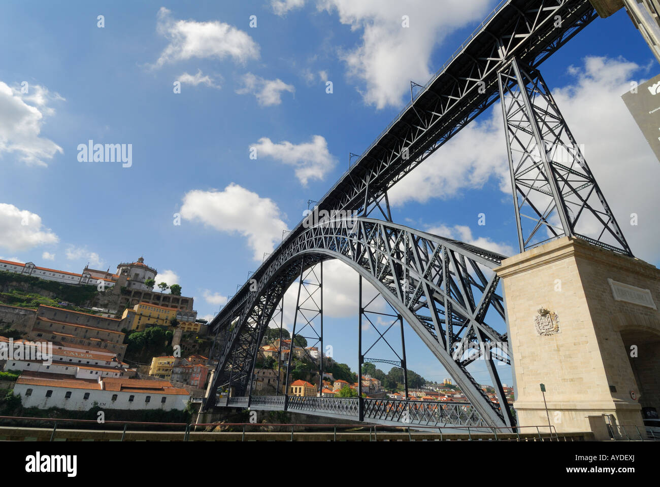Porto Portugal Ponte Dom Luis I Stock Photo - Alamy