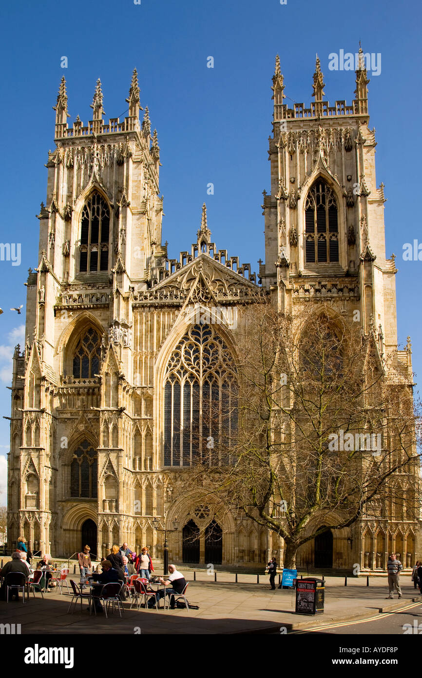Gothic York Minster Cathedral, Yorkshire, England Stock Photo - Alamy