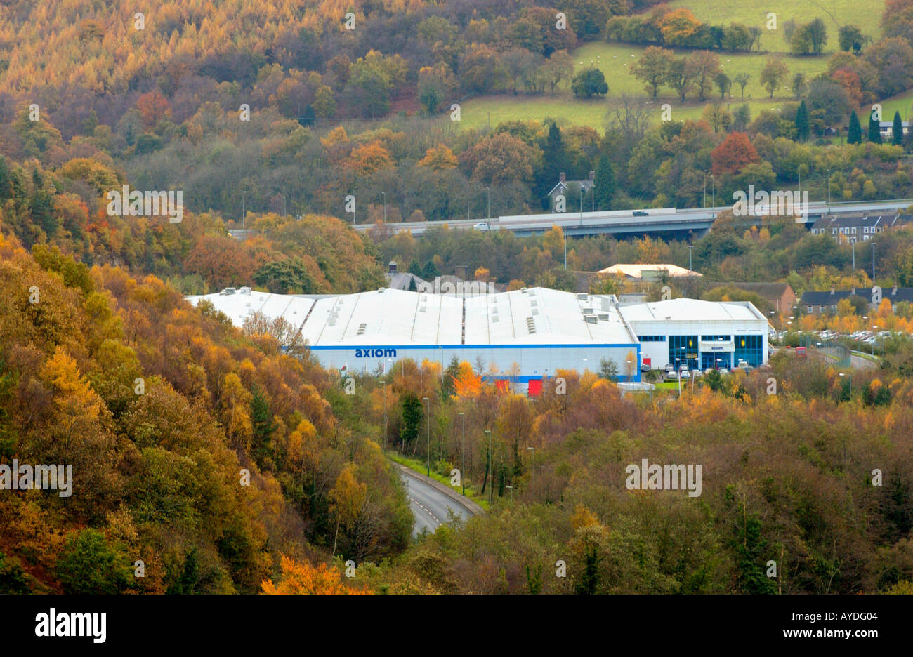 AXIOM electronics factory at Newbridge South Wales UK Stock Photo - Alamy