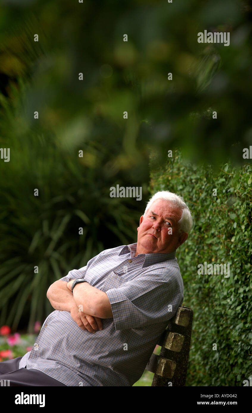 Picture By Jim Wileman 29 06 2005 Cricket umpire David Shepherd at his ...