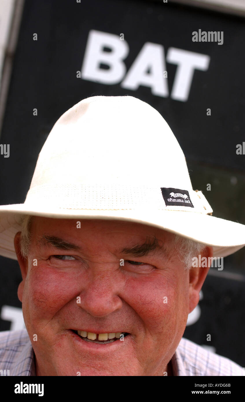 Picture By Jim Wileman 29 06 2005 Cricket umpire David Shepherd at his ...