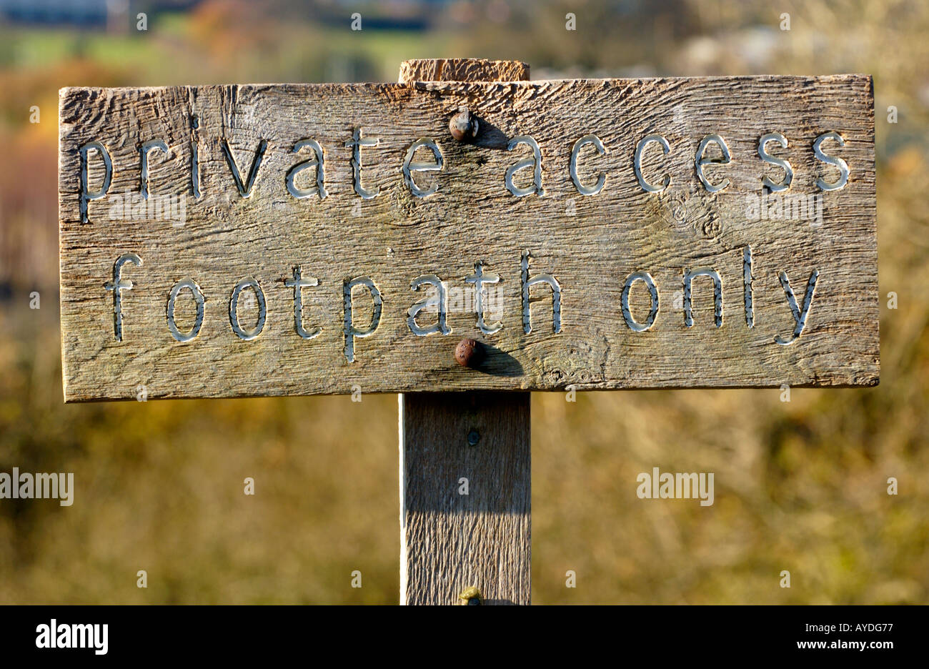 Public access route signs hi-res stock photography and images - Alamy