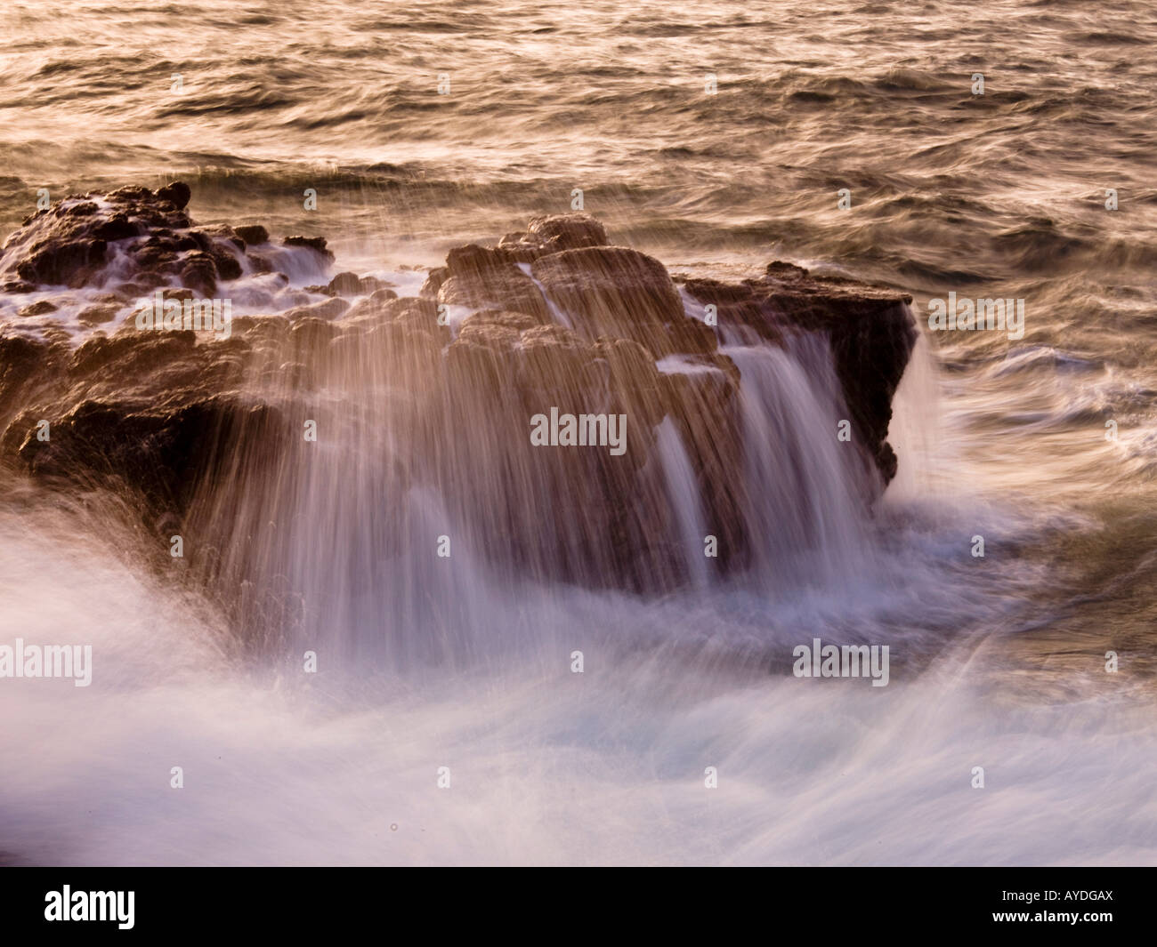 Hawaii spouting horn ocean hi-res stock photography and images - Alamy