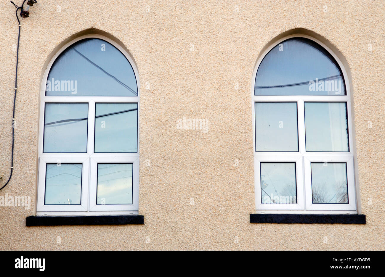 Herob Chapel with upvc plastic replacement windows at Trefil near ...