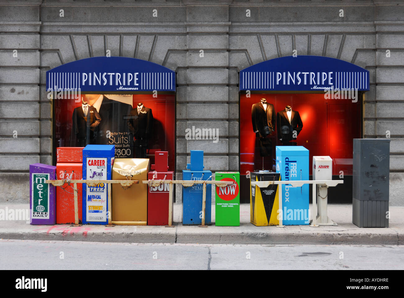 Toronto newspaper dispenser hi-res stock photography and images - Alamy