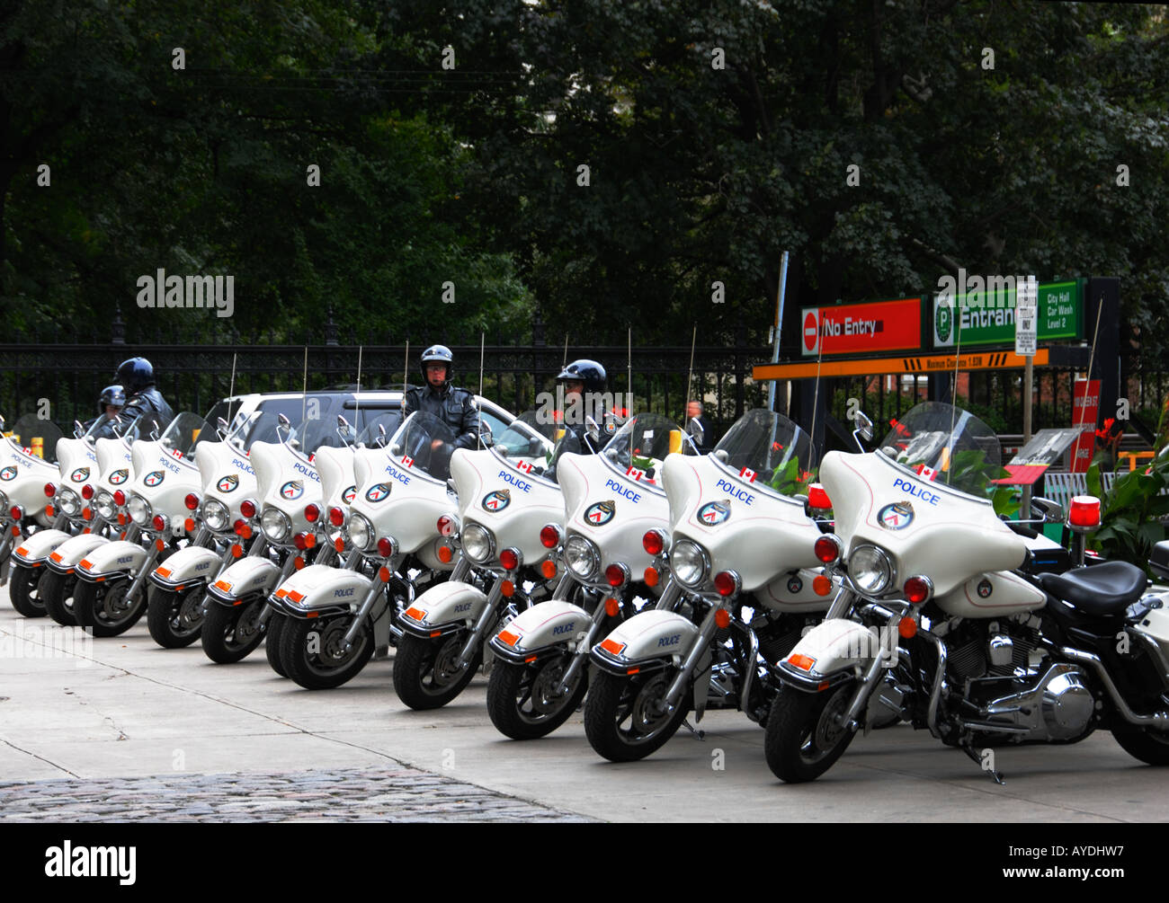 Canadian motorcycle police hi-res stock photography and images - Alamy