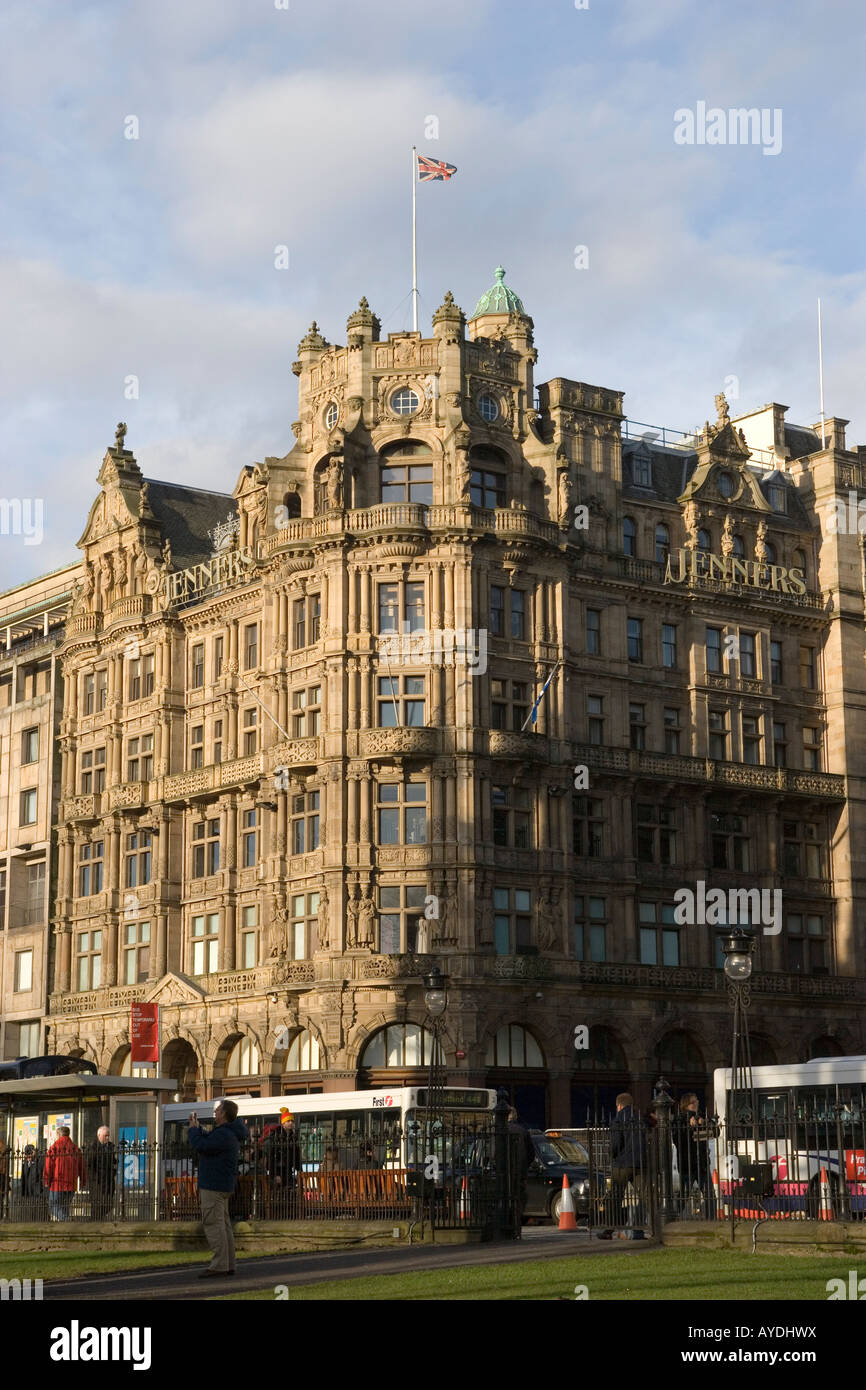 Jenners Department Store Edinburgh Scotland Stock Photo - Alamy