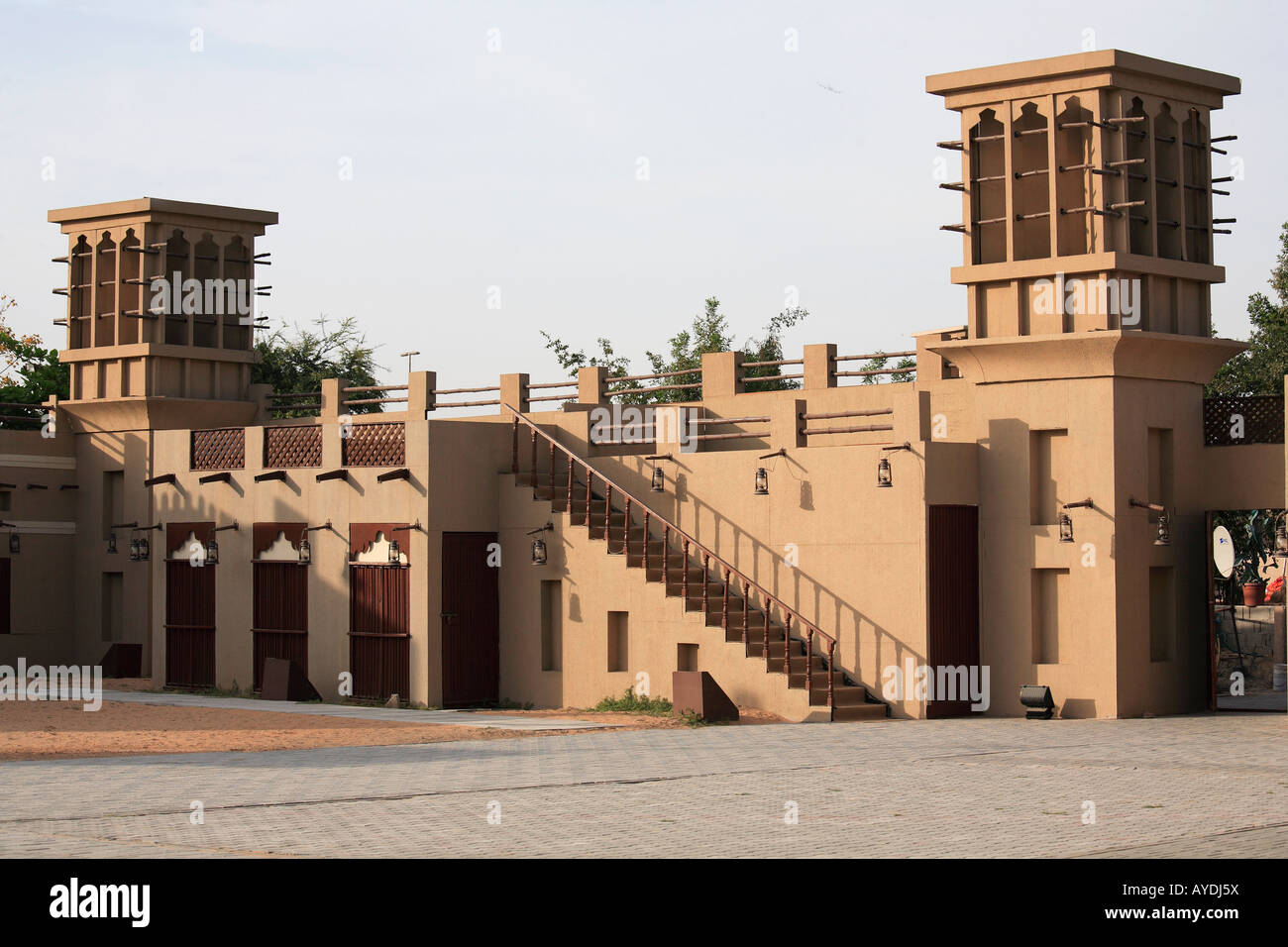 United Arab Emirates Dubai Heritage Village traditional architecture ...