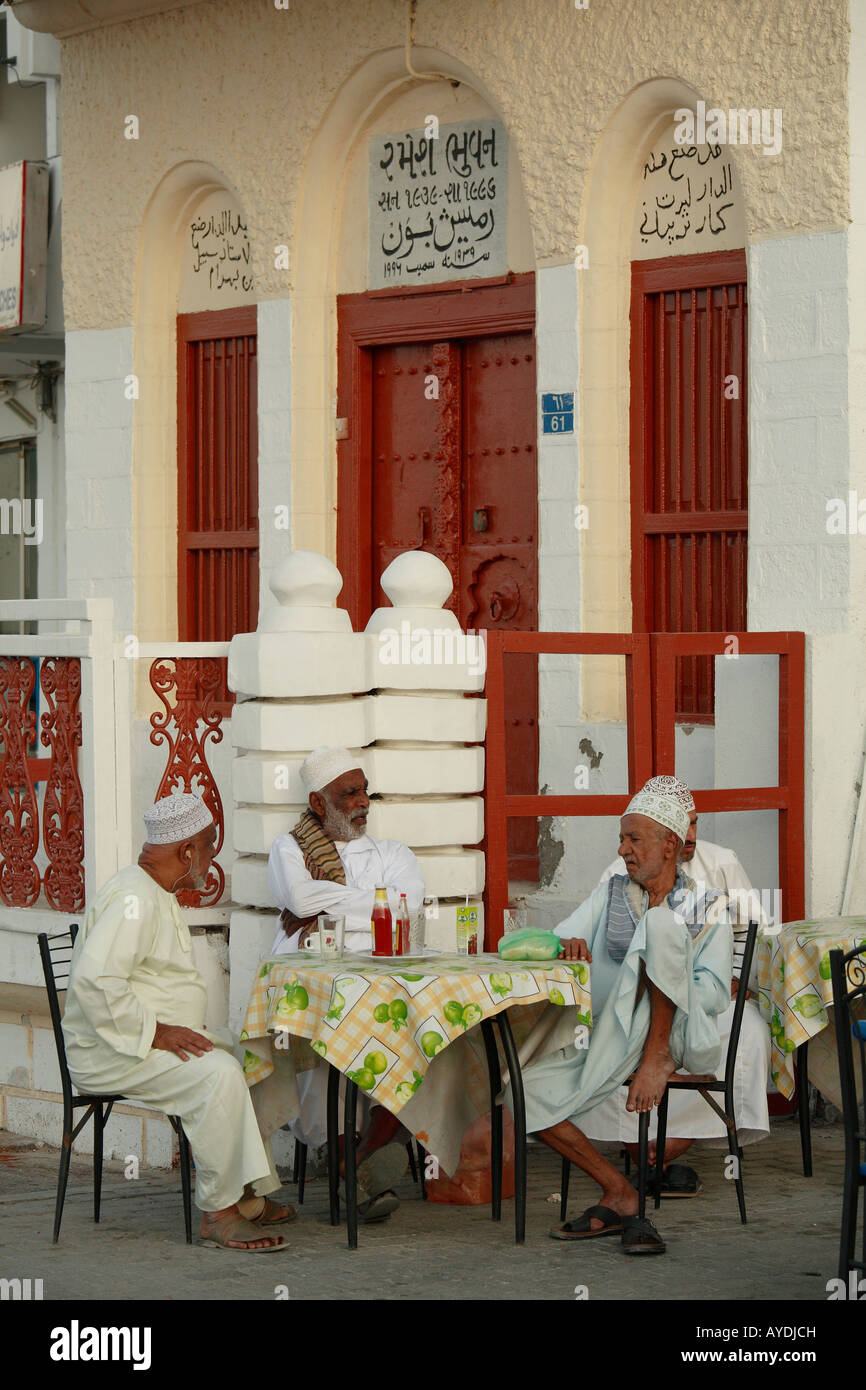 Oman Muscat Mutrah street scene people Stock Photo - Alamy