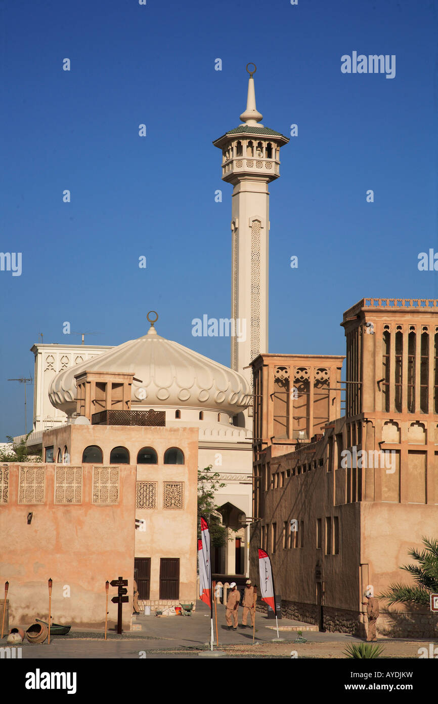 United Arab Emirates Dubai Bastakia Quarter traditional architecture ...