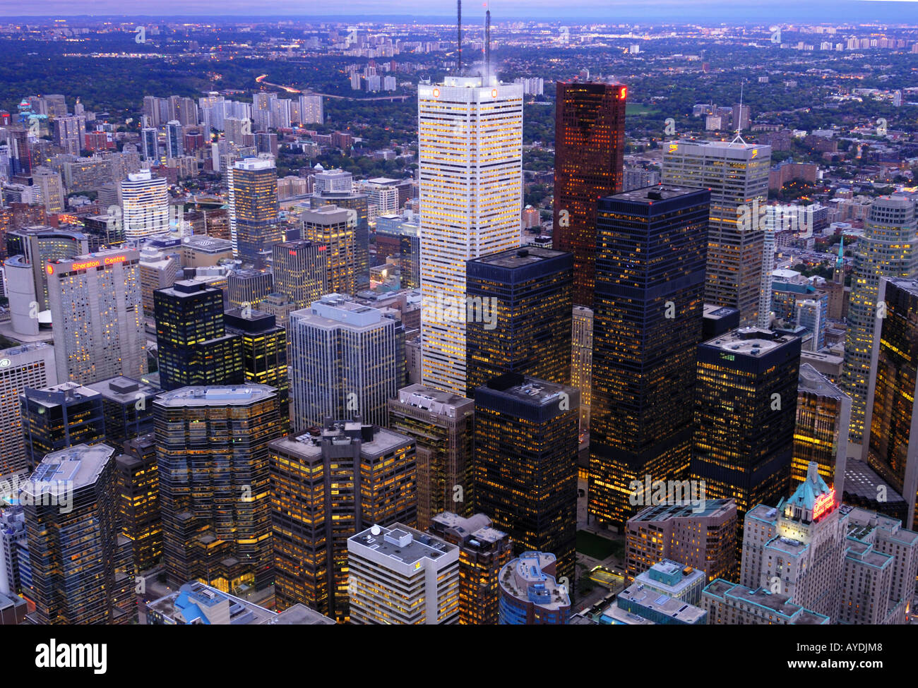 Aerial View Toronto Suburbs High Resolution Stock Photography and ...