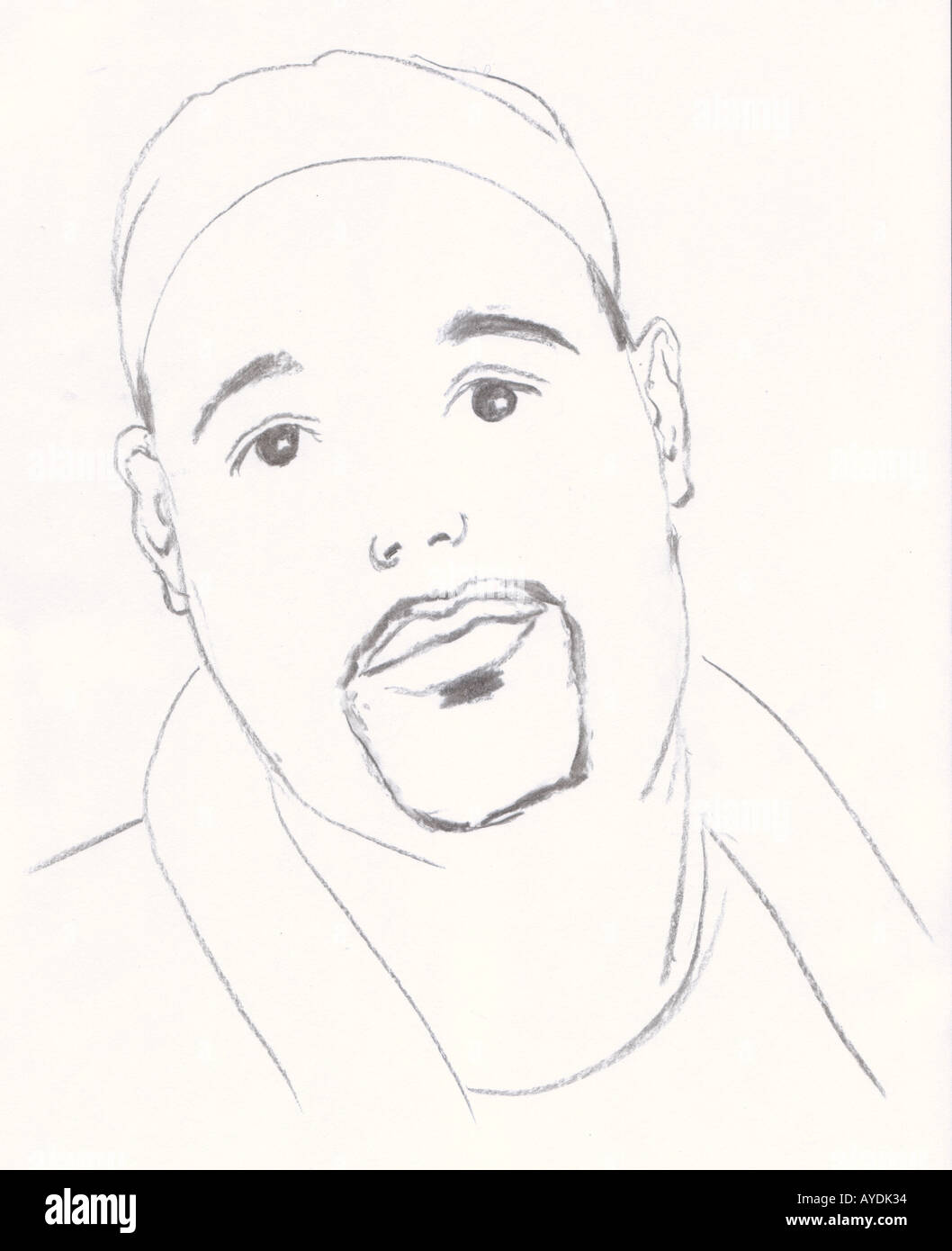 Charcoal drawing man hi-res stock photography and images - Alamy