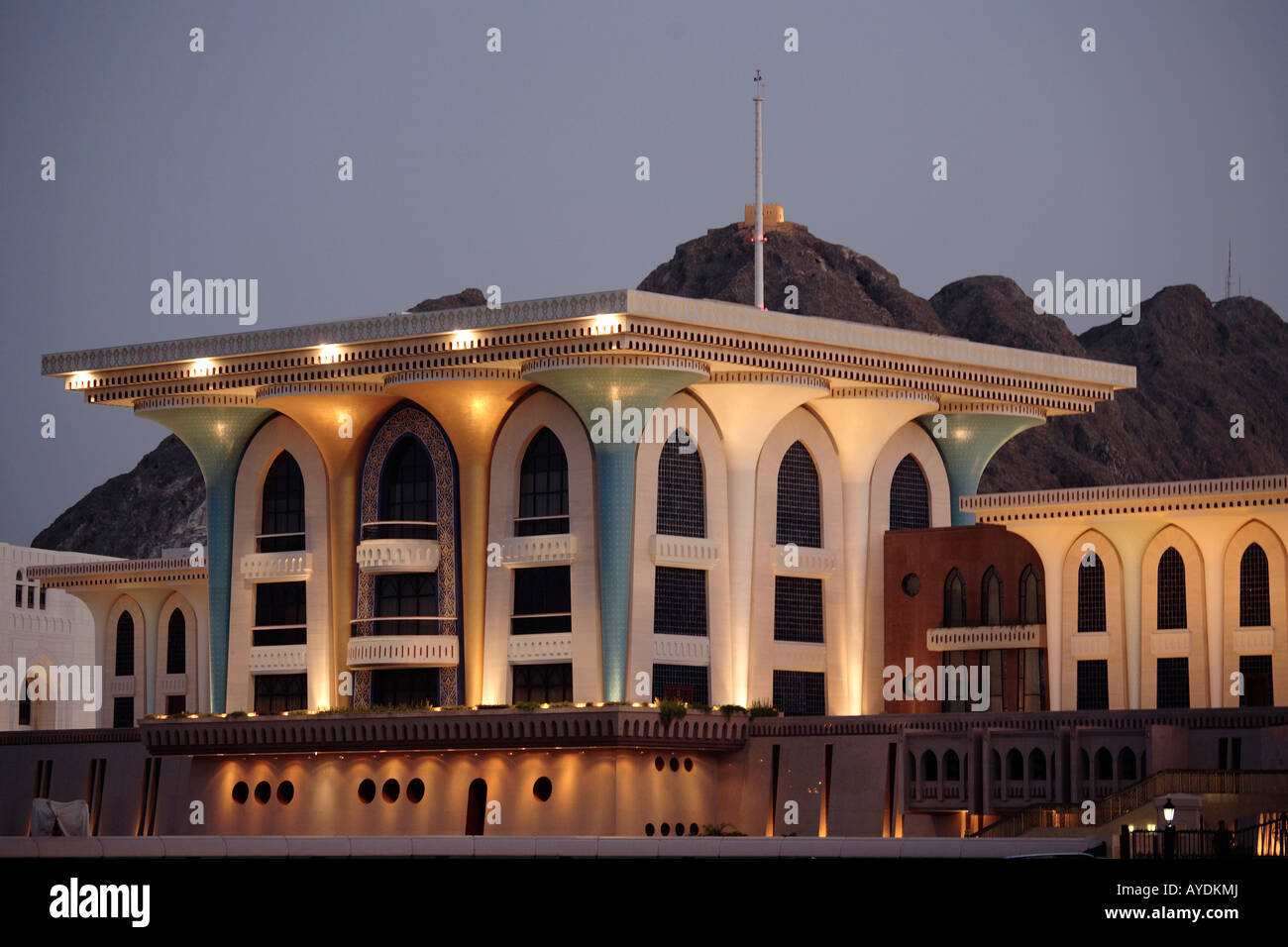 Oman Muscat Sultan s Palace Stock Photo - Alamy