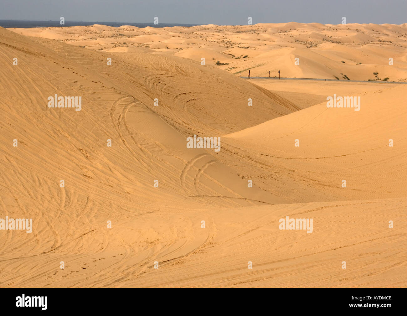 Algodones dunes, also known as Imperial sand dunes, California, USA ...