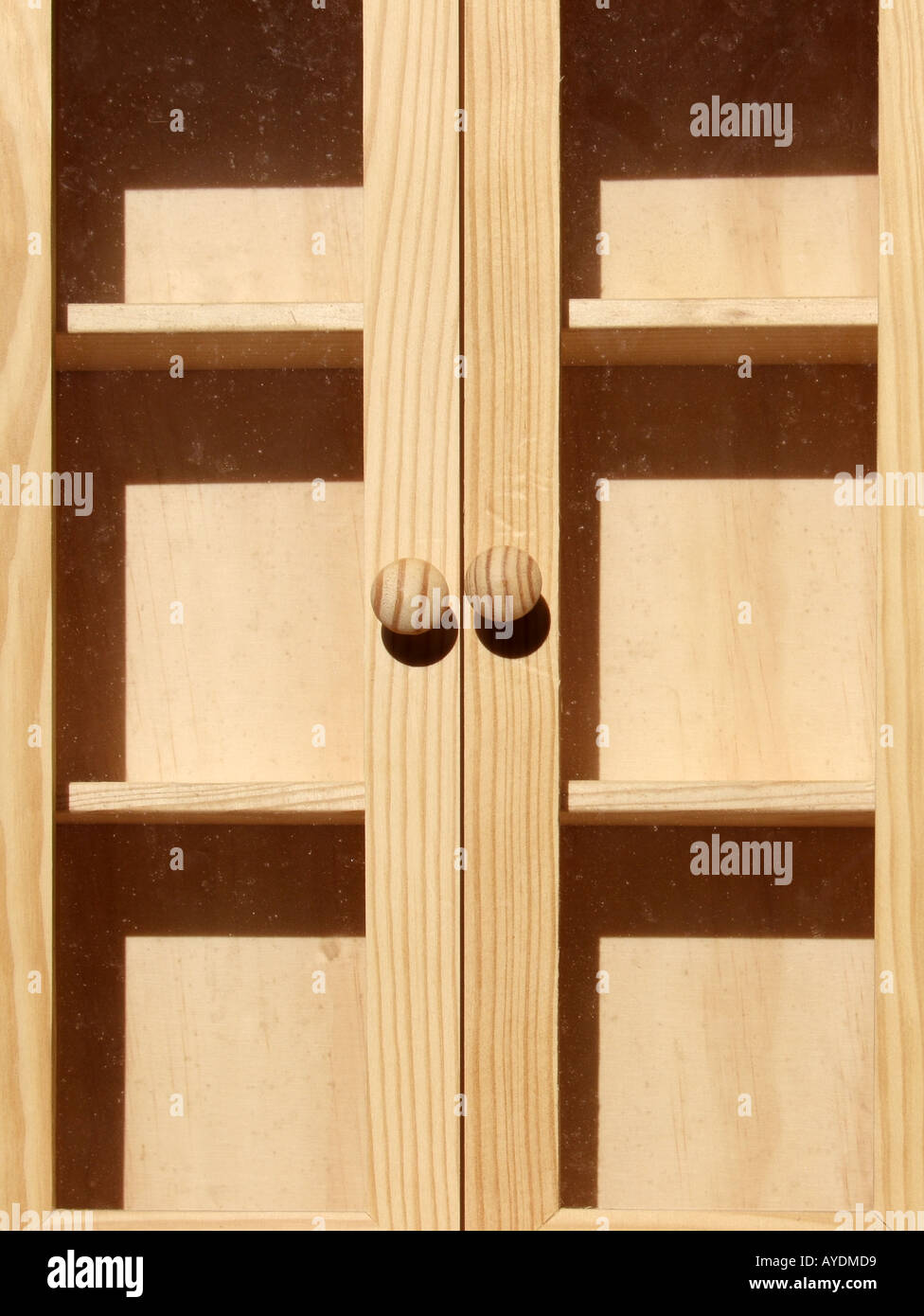 empty wooden cupboard Stock Photo - Alamy