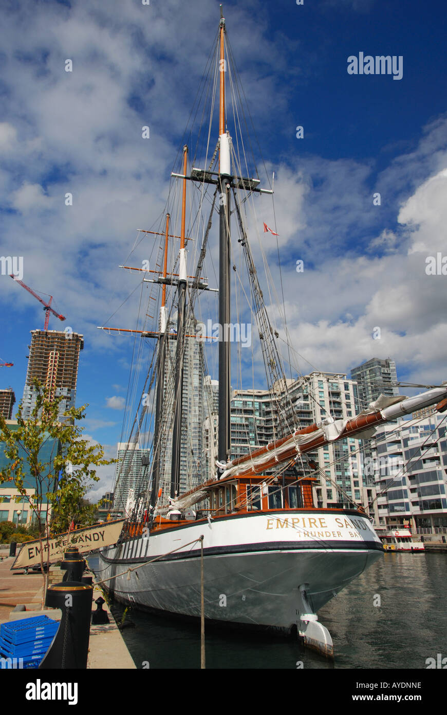 Empire Sandy, Harbourfront, Toronto Stock Photo - Alamy